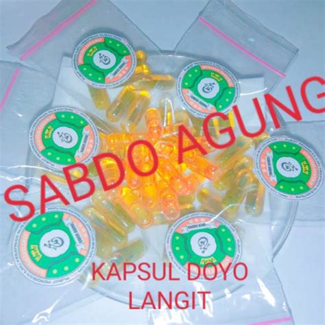 Jual Kapsul Doyo Langit Sabdo Agung Shopee Indonesia