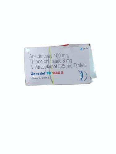 Zerodol Th Max 8 At ₹ 3186 Strip Zerodol P Tablets In Kolkata Id