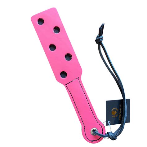 Mini Leather Slapper With Holes As You Like It