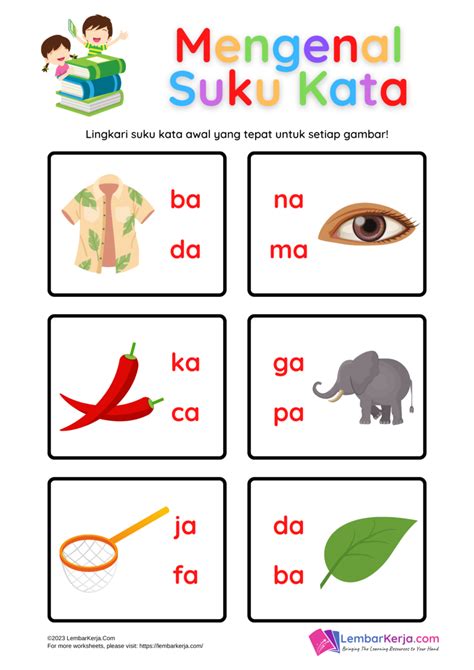 Worksheet Membaca Archives Lembarkerja Com