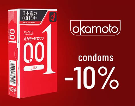 Okamoto Zero One 001 Condoms 3 Box ️ Worldcondoms