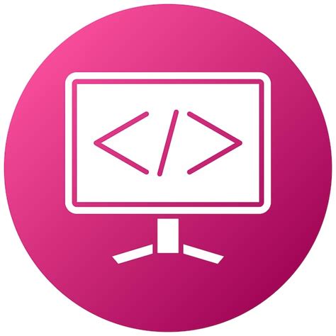 premium vector vector design coding icon style