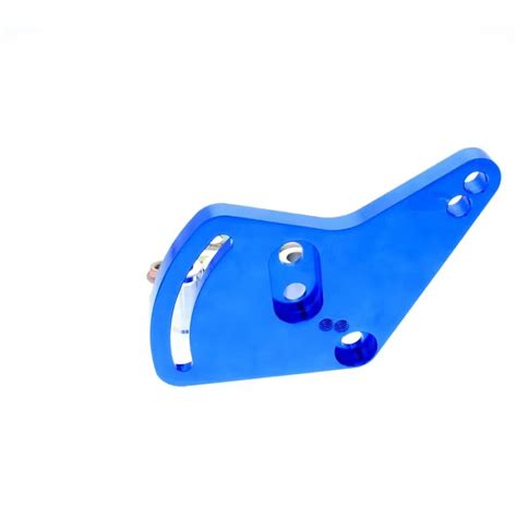 Buy Small Block Ford Power Steering Bracket Blue Anodized