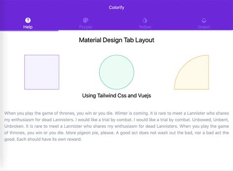 Elevate Your Ui With Material Design Tab Layout In Tailwind By Mr Chime Medium