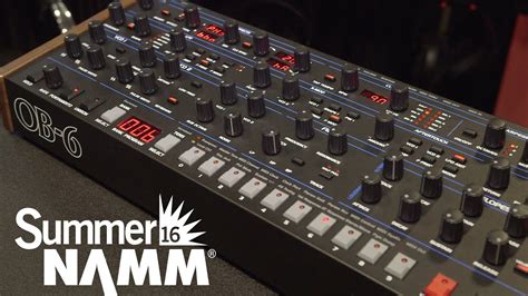 Dave Smith Instruments Ob6 Module Summer Namm 2016 Youtube