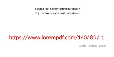 6 sites to download or create free file samples and dummies of