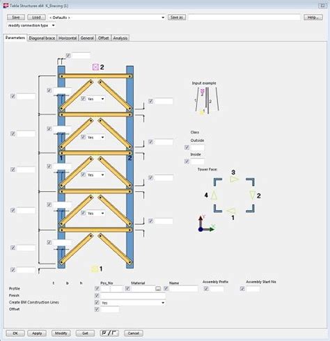 K Bracing Trimble User Assistance