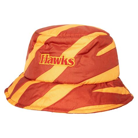 Панама Mandn X Melody Ehsani Quilted Atlanta Hawks Bucket Hat купить оригинал цена в Москве и
