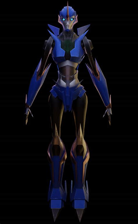 Tfp Arcee 3d Model Render By Ketandis On Deviantart