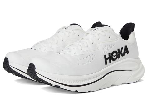 Hoka Mens Clifton 10 Sneaker White Black For Sale Katy Tx Nellis