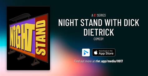 Night Stand With Dick Dietrick Originals For Hulu
