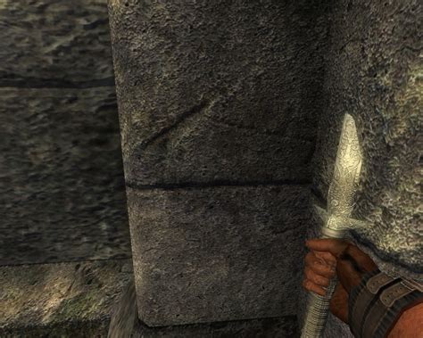 Shield And Weapon Clipping Through Objects In First Person Oblivion