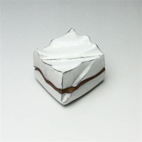 Incense Holder Kogo Mentori White Made By Tohru Funasaki Hagi Yaki
