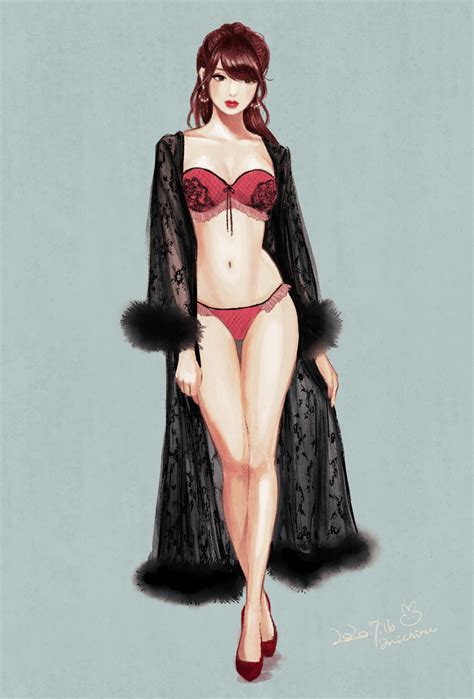 Lingerie Illustration On Tumblr
