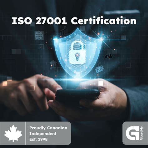 datasecurity iso27001 guardme canada