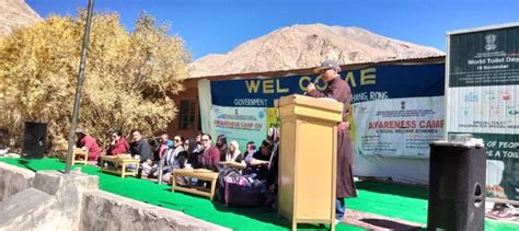 Icds Project Nyoma Organises Awareness Camp Indus Dispatch