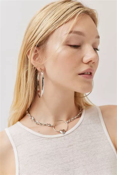 Tristan O Ring Necklace Urban Outfitters