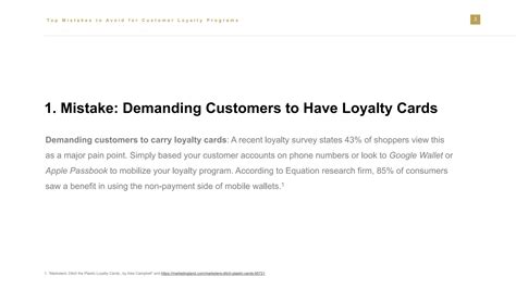 Top 10 Mistakes To Avoid For Customer Loyalty Programs Pptx