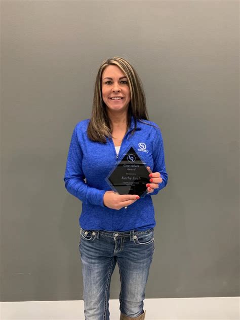 Lippert On Linkedin Congratulations To Kathy Eash For Winning The Core Values Award At The Lippert On Linkedin Congratulations To Kathy Eash For Winning The Core Values Award At The