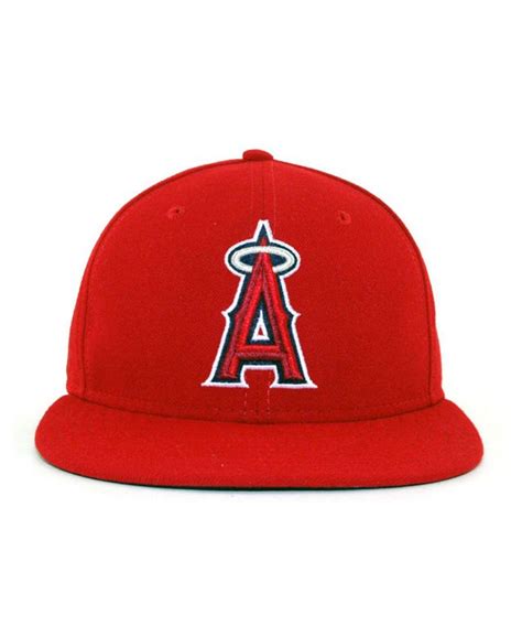 New Era Los Angeles Angels Of Anaheim Mlb Authentic Collection 59fifty