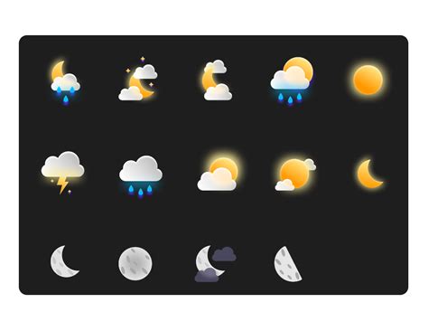 Weather Icons Figma