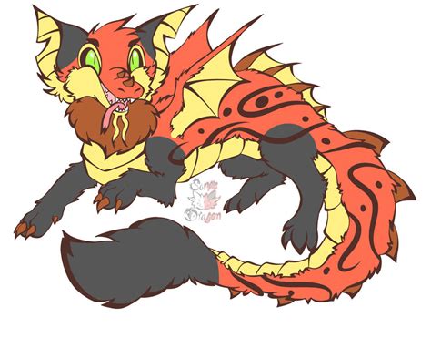 Playful Dragon Fox Free2use By Sampledragon On Deviantart