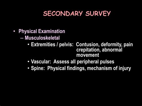 Primary And Secondary Survey379487438ppt