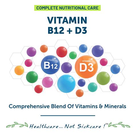 Buy Vitamin B12 And Vitamin D3 Tablets For Bone Immune And Cognitive