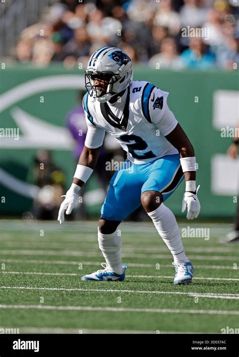 Carolina Panthers Cornerback Mike Jackson 2 Defends During An Nfl