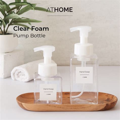 Jual Athome Clear Foam Pump Bottle Botol Refill Sabun Busa Dispenser