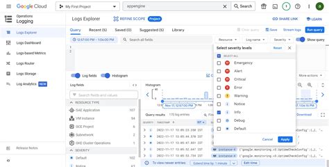 How To Setup Logging In Google Cloud Platform