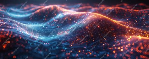 Premium Photo Binary Code Swirling Like A Digital Storm Background