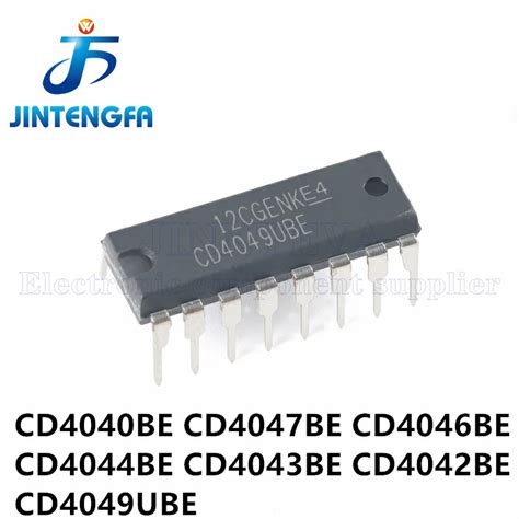 10pcs Cd4049 Dip 16 Sop 16 Cd4049ube Cd4049be Cd4049bm Cd4049ubm Hef4049bt Smd Cmos Hex