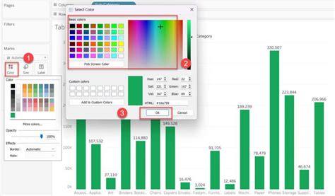 Create A Bar Chart In Tableau