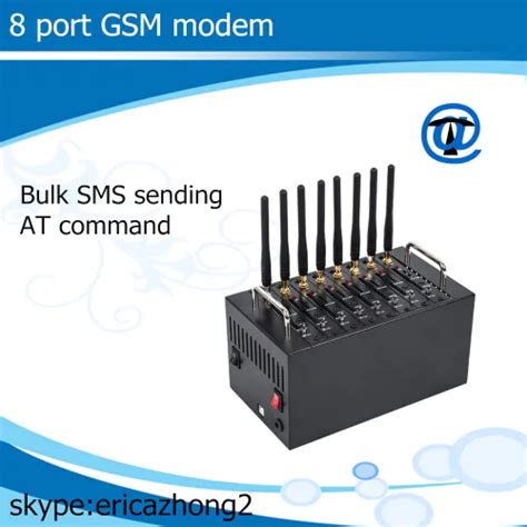 Yx 8 Port Gsm Modem Bulk Sms Software Support At Command Sms Modem Pool