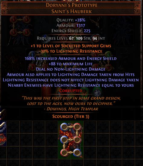 Scourge Is Sometime Good Doryanis Prototype R Pathofexile