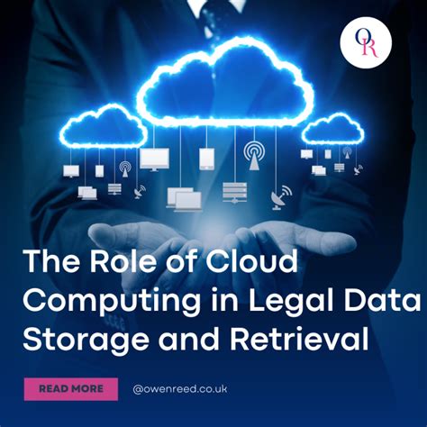 The Role Of Cloud Computing In Legal Data Storage And Retrieval