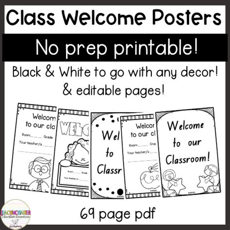 Mash Multigrade Welcome To Our Class Poster