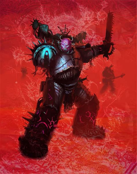 Chaos Space Marine Art By Bohdan Herasymov 40k Gallery Space