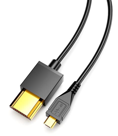 Snllmzi Cable Hdmi A Micro Usb 15 M Hdmi Macho A Micro Usb Macho