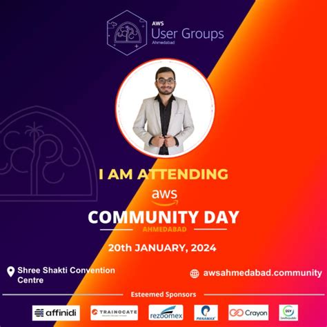 vivek zalariya on linkedin awsugahm awscommunityday awscloud aws