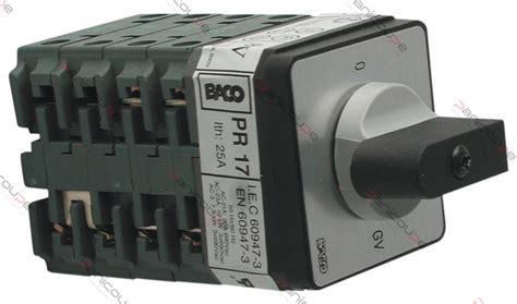 Commutateur Baco Pr17 9552 Panicoupe