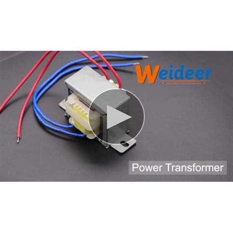 weideer Input AC 110V 50/60HZ Output AC 12V 10VA Power Transformer AC/AC Single Phase ...