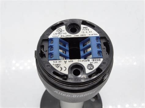 Allen Bradley 855e Bpm10 Stacklight Base