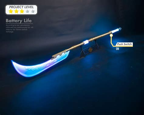 Glaive De Cosplay De Mira Cazadora De Demonios Kpop Archivo Para