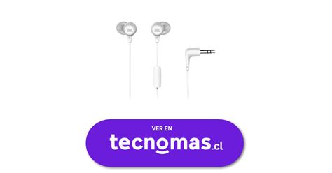 tecnomas cl Audífonos Alámbricos InEar JBL C HI Wired Cable mt