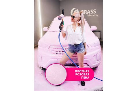 Автошампунь Active Foam Pink 6 кг Grass 113121 - выгодная цена, отзывы ...