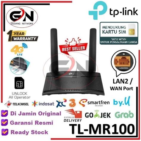 Promo Tl Mr Mbps Wireless N G G Lte Router Modem Sim Card Diskon Di Seller
