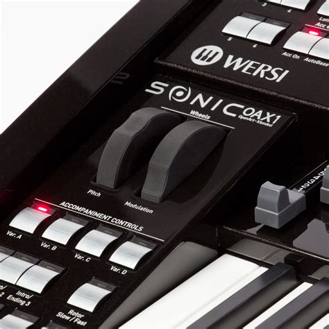 New Wersi Oax1 Keyboard Allens Music Centre