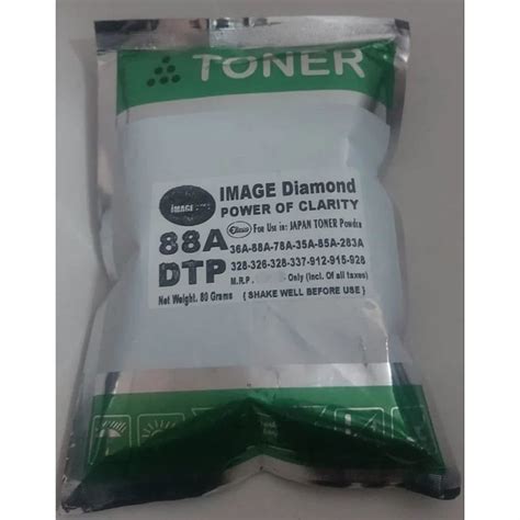 Image Diamond Green Toner Powder For Office 80 Gram At ₹ 62 In Bengaluru